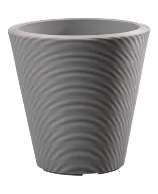 Crescent Garden Madison Planter DoubleWalled Plant Pot 14" Slate - Macy's