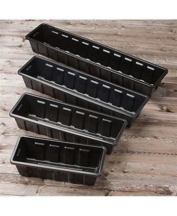 Novelty Polypro Plastic Flower Box Liner, 24 Inches Black - Macy's