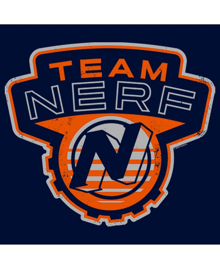Hasbro Boy's Nerf Team Blaster Distressed Badge Child T-Shirt - Macy's