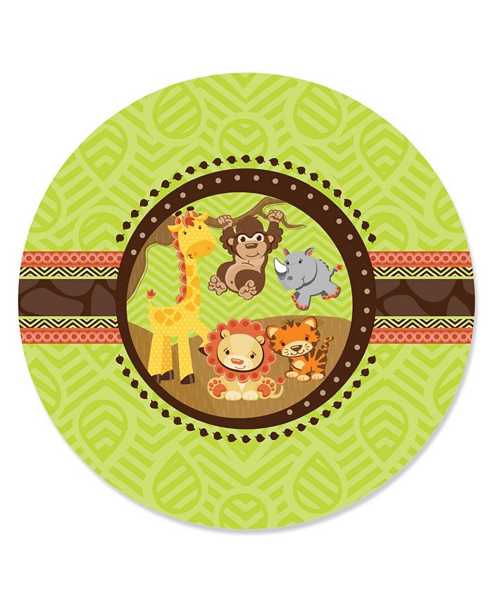 Big Dot of Happiness Funfari - Fun Safari Jungle Baby Shower or ...
