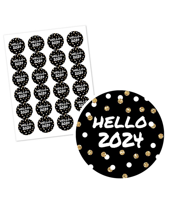 Big Dot of Happiness Pop, Fizz, Clink - 2024 New Year's Eve Party ...