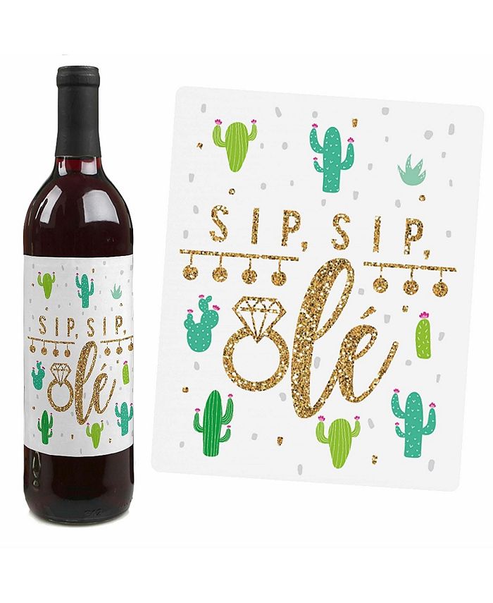 Big Dot of Happiness Final Fiesta - Last Fiesta Party Decor - Wine ...