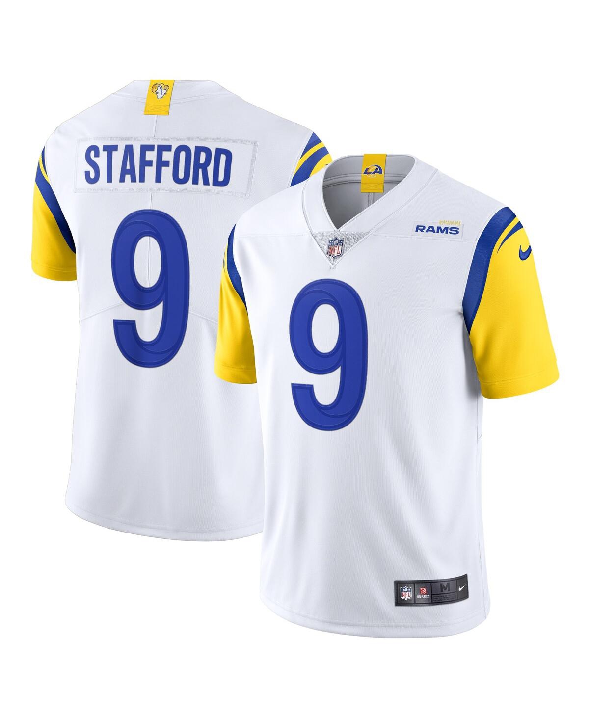 Click here for Nike Mens Matthew Stafford Bone Los Angeles Rams V... prices
