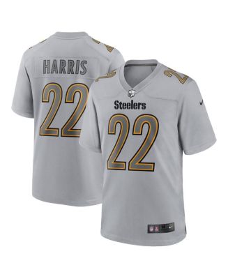 Men's Nike Najee Harris Gray Pittsburgh Steelers Atmosphere Fashion ...