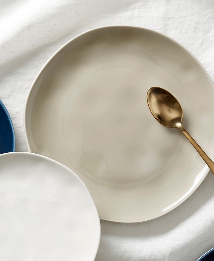 Lenox Bay Colors Solid 4 Piece Dinner Plate Set, Service for 4 - Macy's