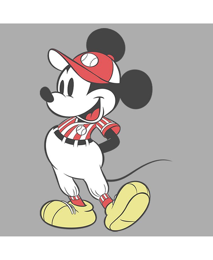 Disney Boy's Mickey & Friends Mickey Mouse Baseball Player Child T ...