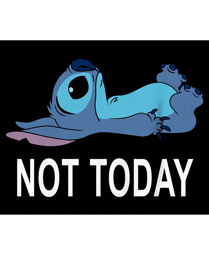 Disney Boy's Lilo & Stitch Laying Down Not Today! Child T-Shirt - Macy's