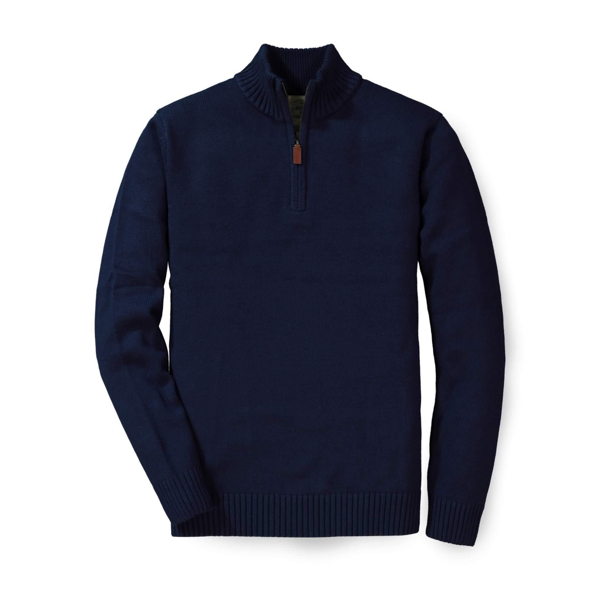 Click here for Hope & Henry Mens Half Zip Pullover Sweater - Navy prices