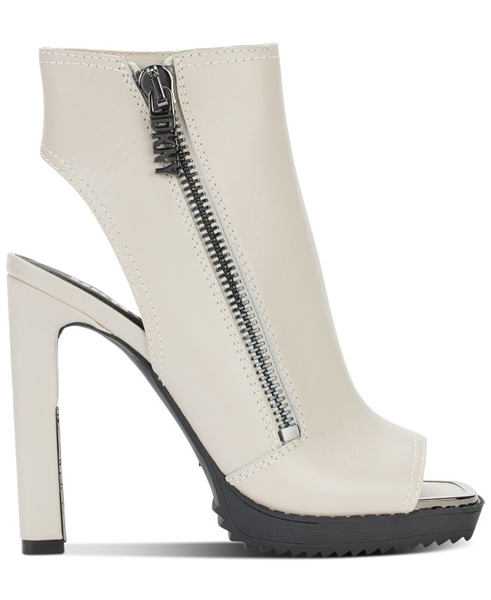 DKNY Malia Square Toe Zip Shooties - Macy's