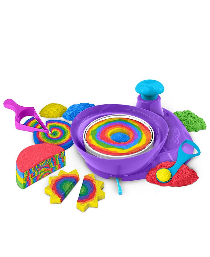 Kinetic Sand Swirl N Surprise Sand Kit English Version - Macy's