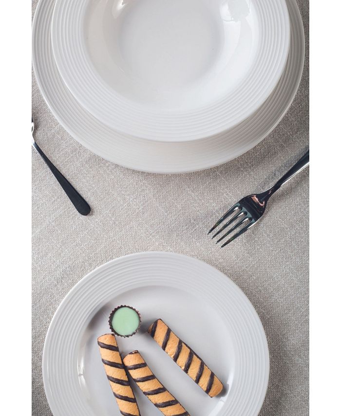 Tognana Polis Circles 12 Piece Dinnerware Set, Service for 4 - Macy's