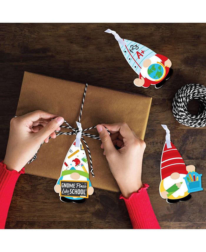 Big Dot of Happiness School Gnomes - Teacher and Classroom Decorations ...