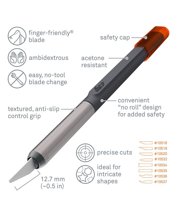 Slice 10548 Craft Cutter Knife With Removable Ceramic Safety Blade And ...