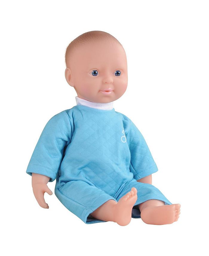 Kaplan Early Learning Soft Body 16" Doll with Blanket - Blue Outfit ...