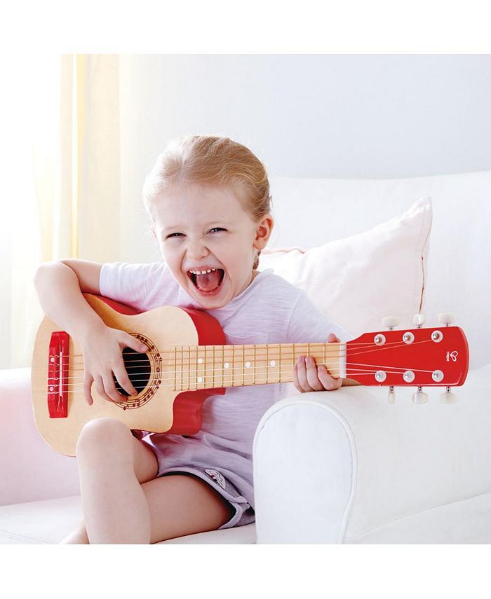 Hape Red Flame Children's First Musical Guitar - Macy's
