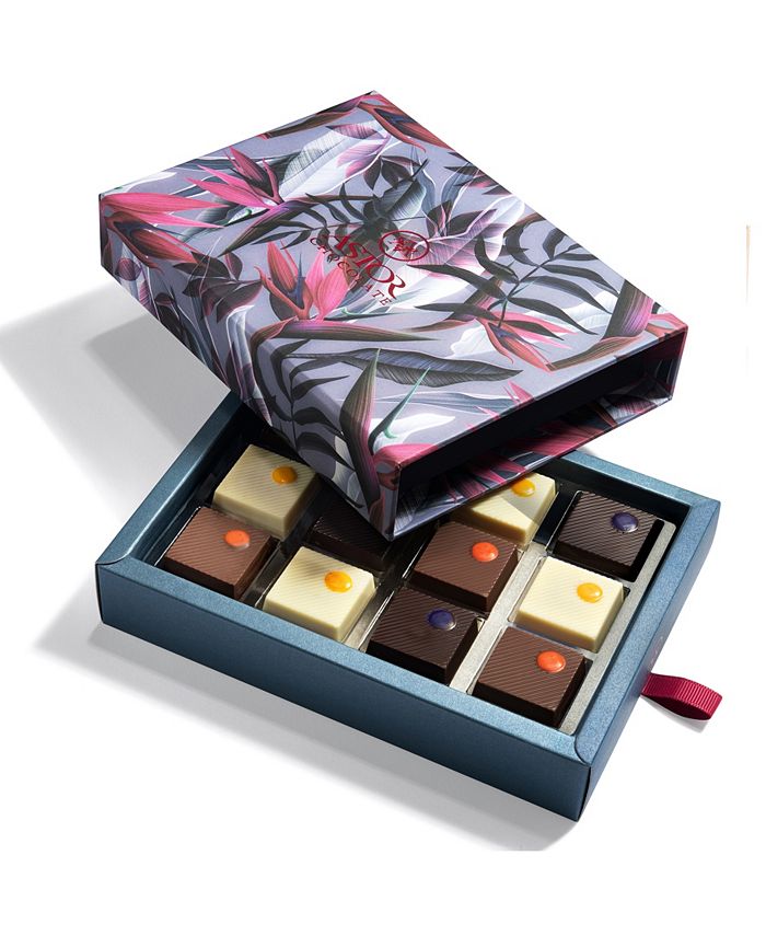 Astor Chocolate Botanical Assorted Truffle Gift Box Set, 12 Pieces - Macy's