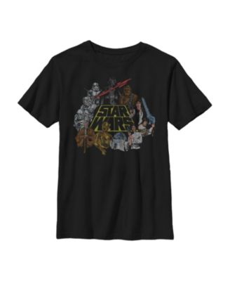 Boy's Star Wars Classic Characters Child T-Shirt - Macy's