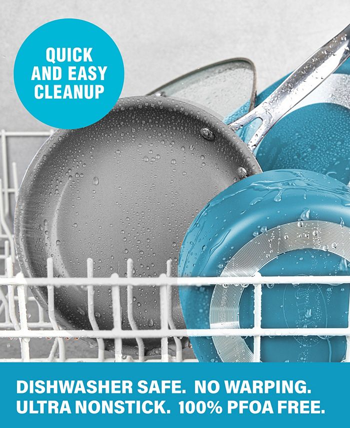 Gotham Steel Ocean Blue Series Ti-Ceramic Nonstick 8" Frypan & Reviews ...