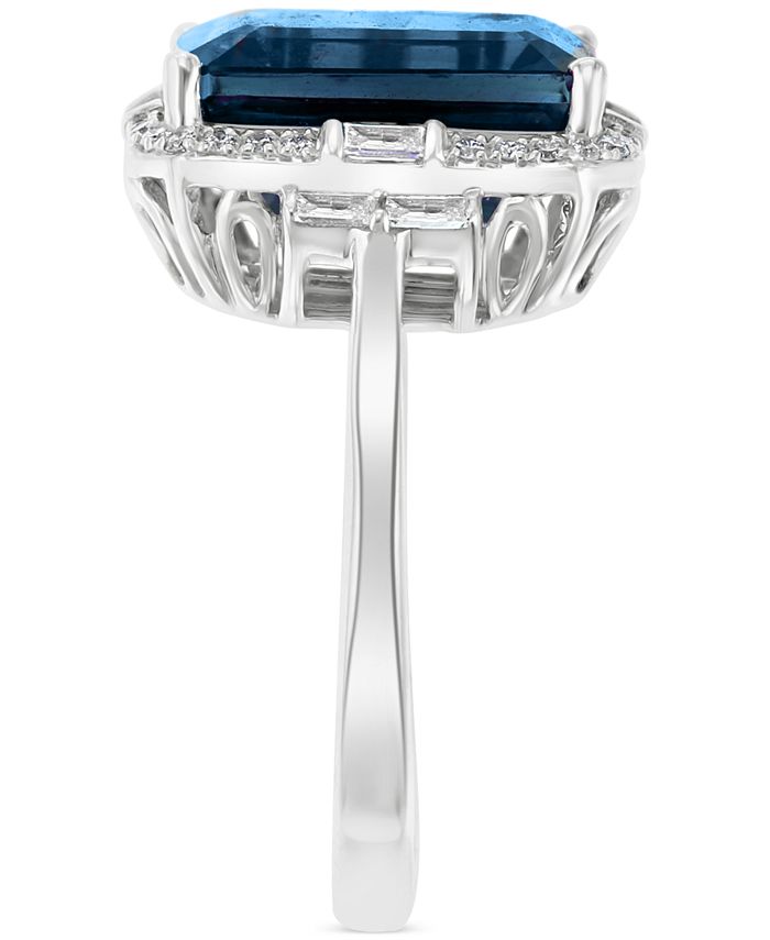 EFFY Collection EFFY® London Blue Topaz (7 ct. t.w.) & Diamond (1/3 ct ...