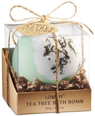 Lovery Tea Tree Fizzy Bubble Bath Bomb, 7 oz. - Macy's