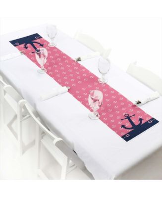 Big Dot of Happiness Ahoy - Nautical Girl - Petite Party Paper Table ...