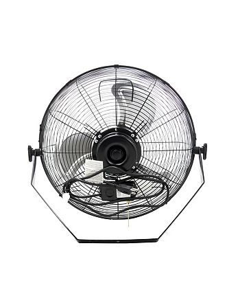 Vie Air Dual Function 18 Inch Wall Mountable Tilting Fan with 3 Speed ...