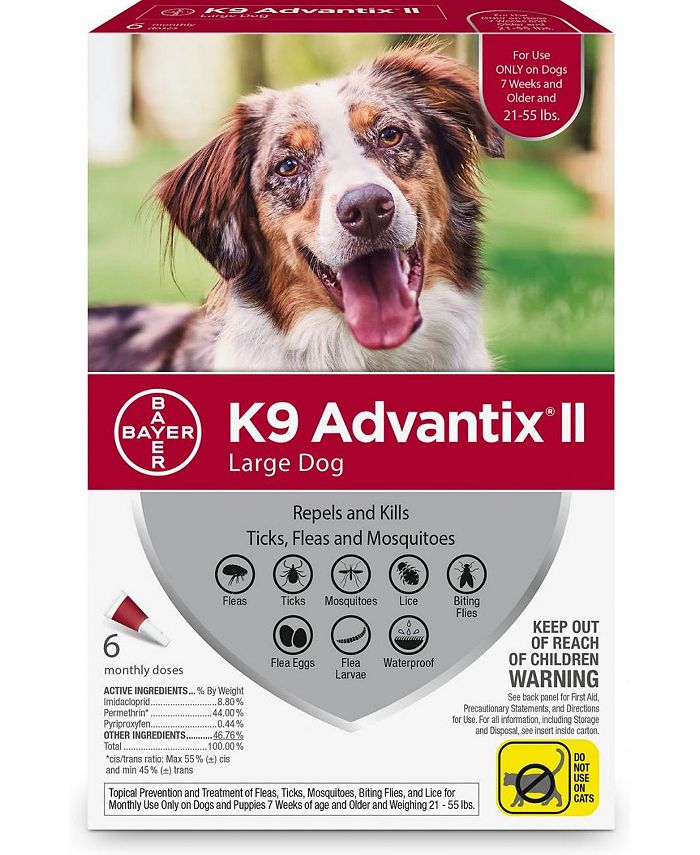 Elanco | K9 Advantix II Flea & Tick for Dogs - Macy's