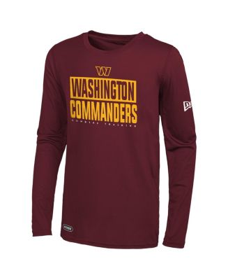 Men's New Era Burgundy Washington Commanders Combine Authentic Offsides ...