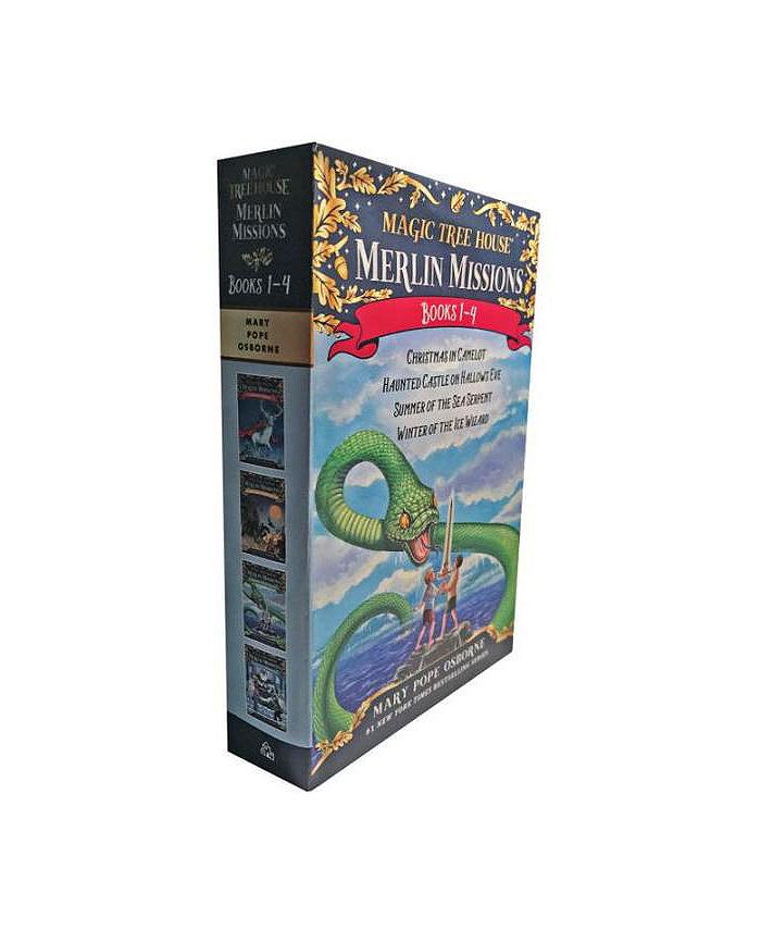 Barnes & Noble Magic Tree House Merlin Missions Books 1-4 Boxed Set by ...