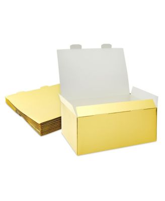 Sparkle and Bash Gold Gift Boxes for Bridesmaid Proposal, Bridal Shower ...