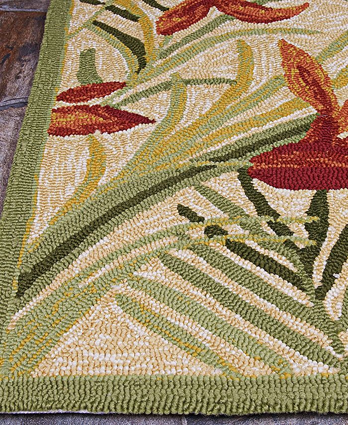 Couristan Covington Tropic Gardens 8' x 11' Area Rug - Macy's