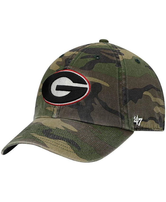 '47 Brand Men's '47 Camo Georgia Bulldogs Clean Up Core Adjustable Hat ...