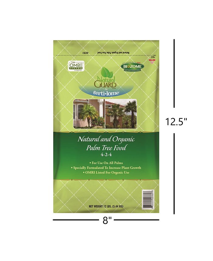Fertilome Natural Guard Natural Palm Tree Food 4-2-4, 12lbs - Macy's