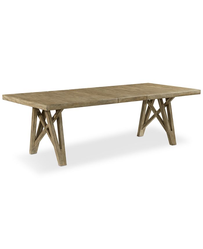 Furniture Milton Park Rectangle Dining Table - Macy's