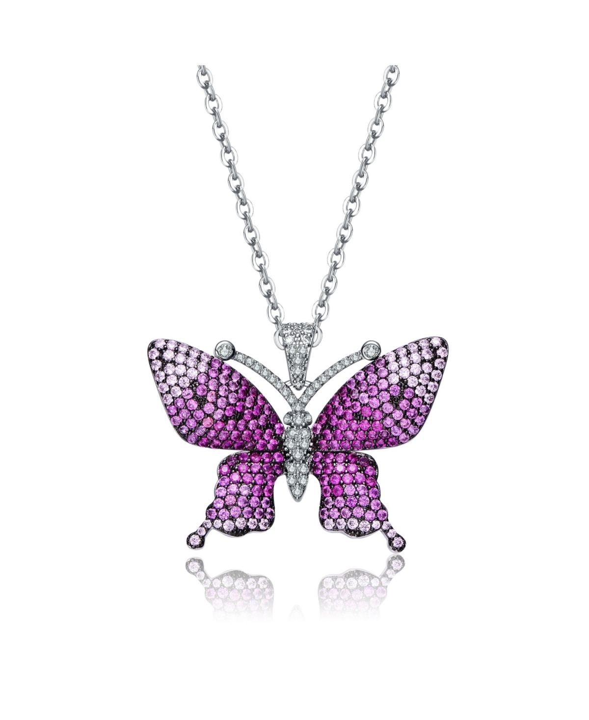 Click here for Sterling Silver with Rhodium and Black Plated Red... prices