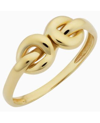 Soul Mate Ring In 10K Yellow Gold- 6 inches - Macy's