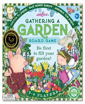 Eeboo Gathering a Garden Board Game - Macy's
