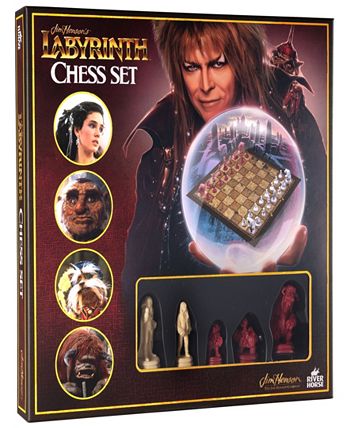 River Horse Labyrinth Jim Henson's 33 Piece Chess Set - Macy's