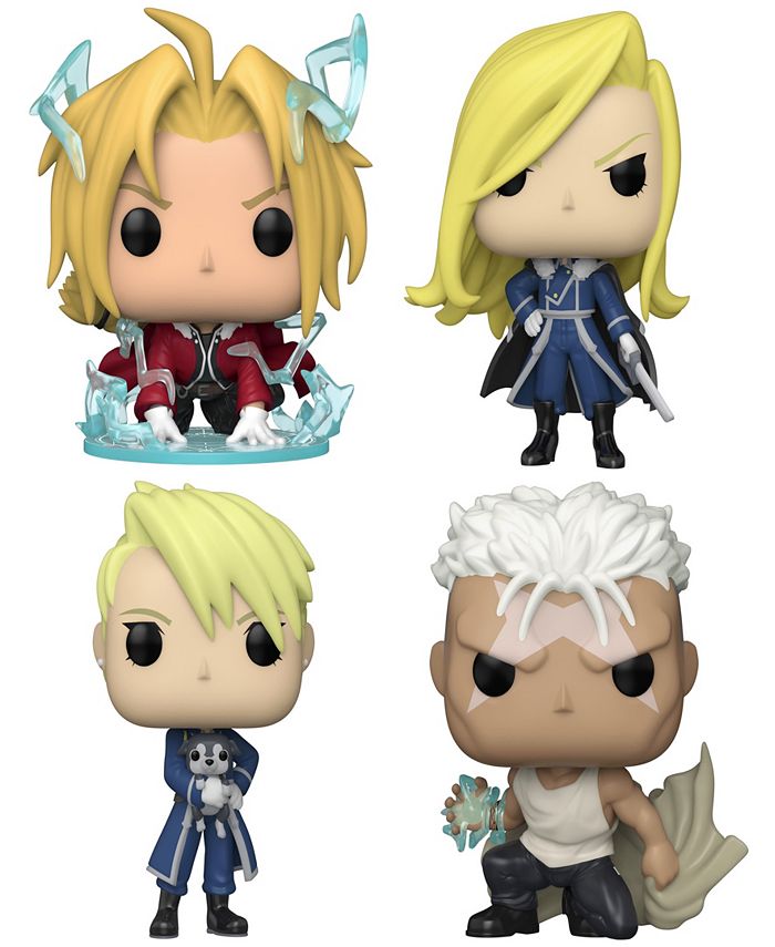 Funko Animation Full Metal Alchemist Brotherhood 4 Piece Collectors Set ...