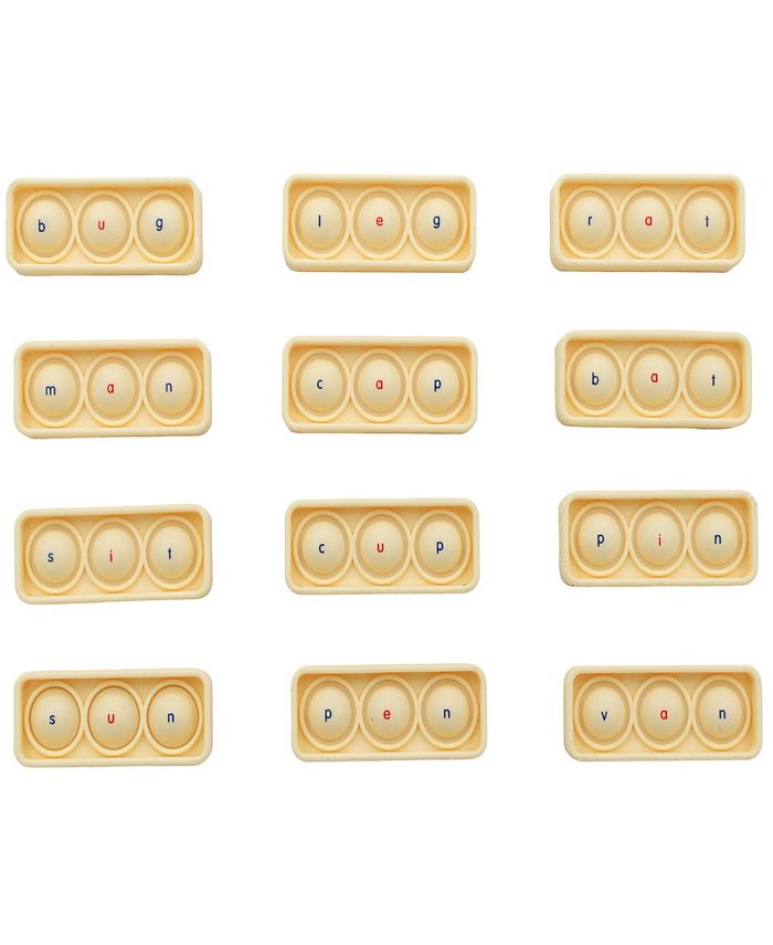 Pop Learn Bubble Board Consonant Vowel Consonant Bubble Boards Set, 12 ...