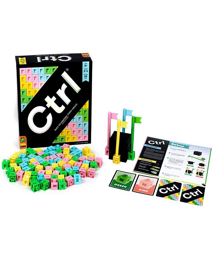 Pandasaurus Games Ctrl Family-Friendly Cube Building Game 86 Piece Set ...