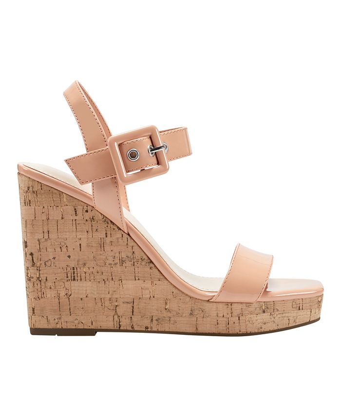Marc Fisher Women's Lukey Dress Wedge Sandals & Reviews - Sandals ...