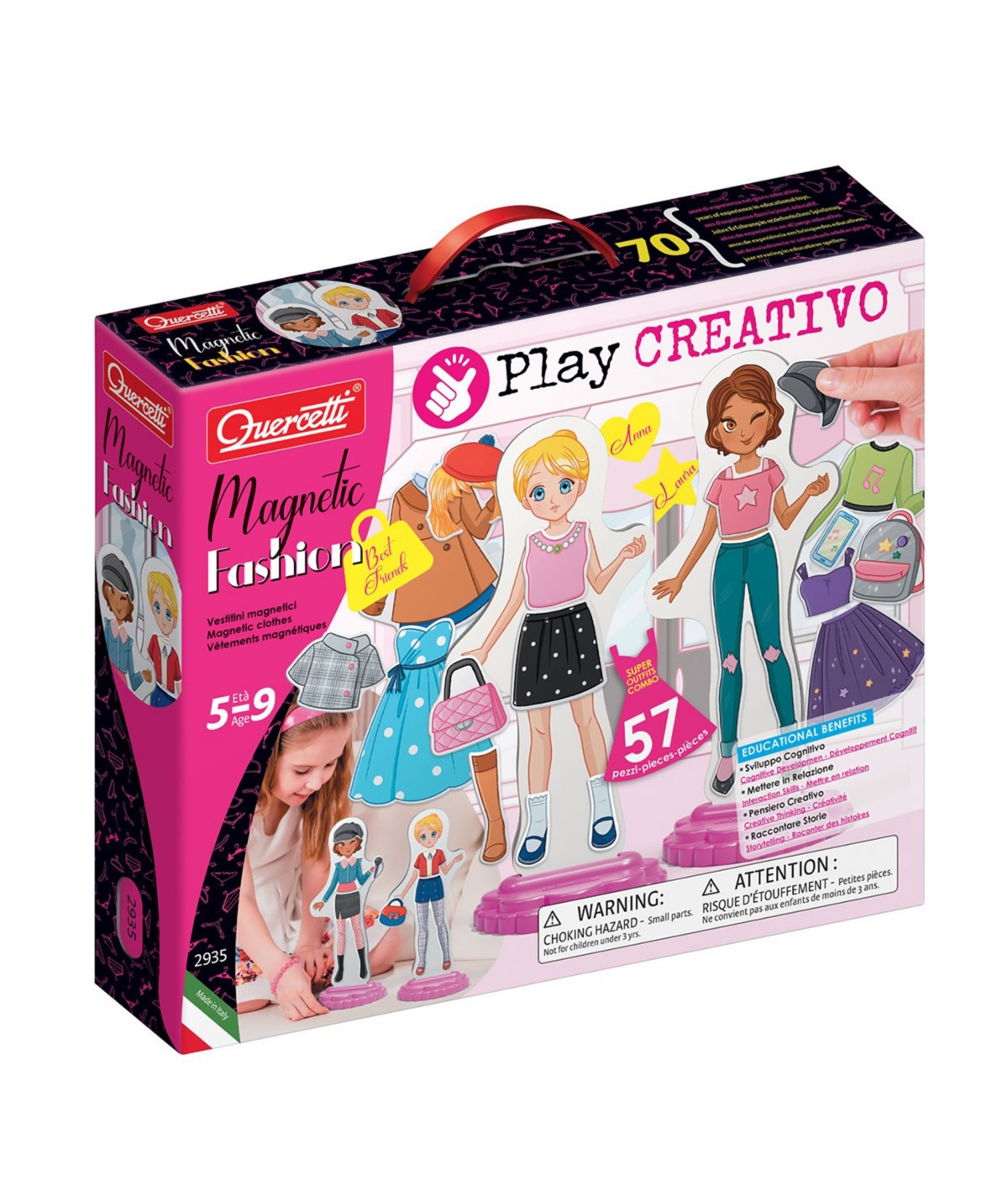 Click here for Quercetti Magnetic Fashion - 57 Pcs - Multicolored prices