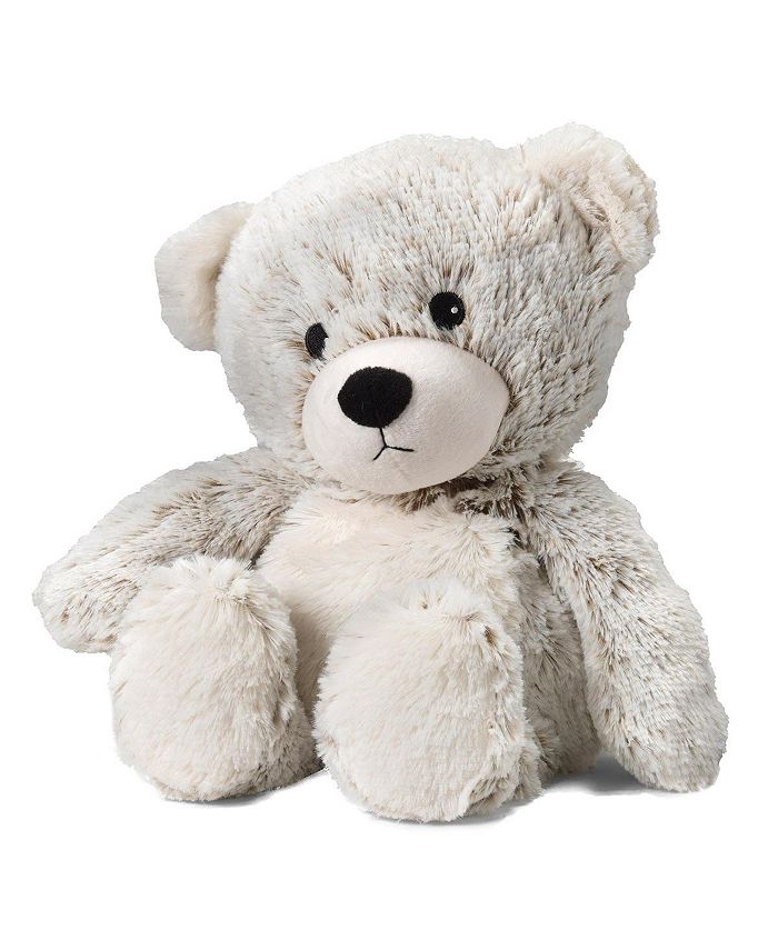 Intelex Warmies Microwavable Plush Brown Bear & Marshmallow Bear - 13 ...