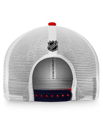 Fanatics Men's Red, White Washington Capitals Authentic Pro Rink ...