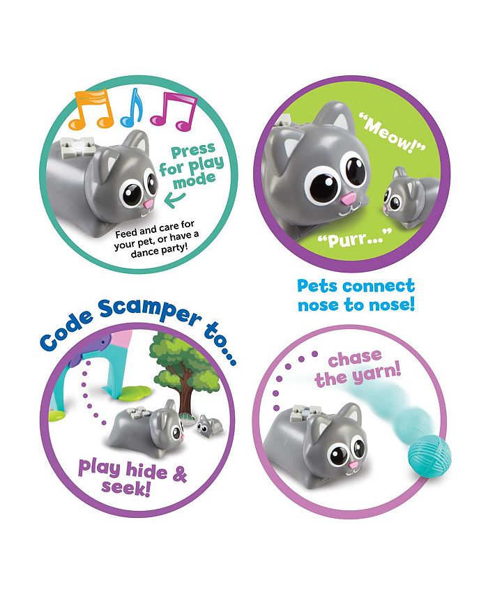 Learning Resources Coding Critters - Scamper & Sneaker - 22 Pieces - Macy's