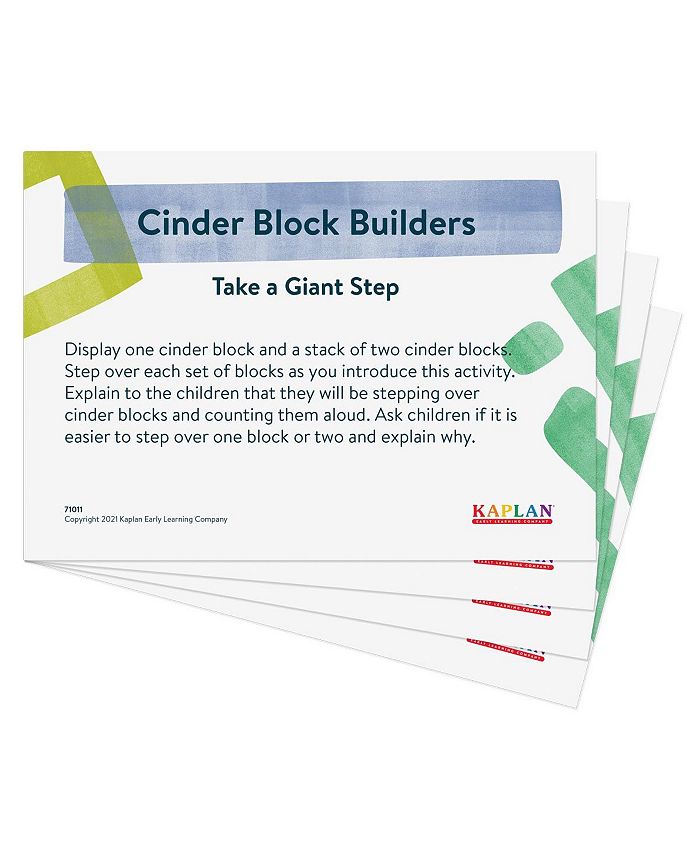Kaplan Early Learning Foam Cinder Block Builders - Set of 20 - Macy's