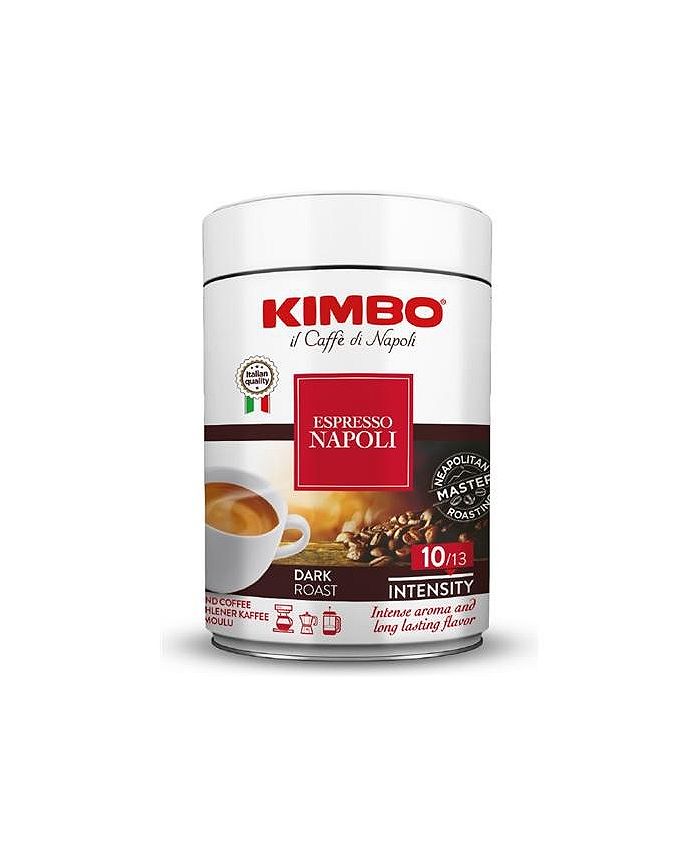 Kimbo Espresso Napoli Ground Coffee in Can (Pack of 2) - Macy's