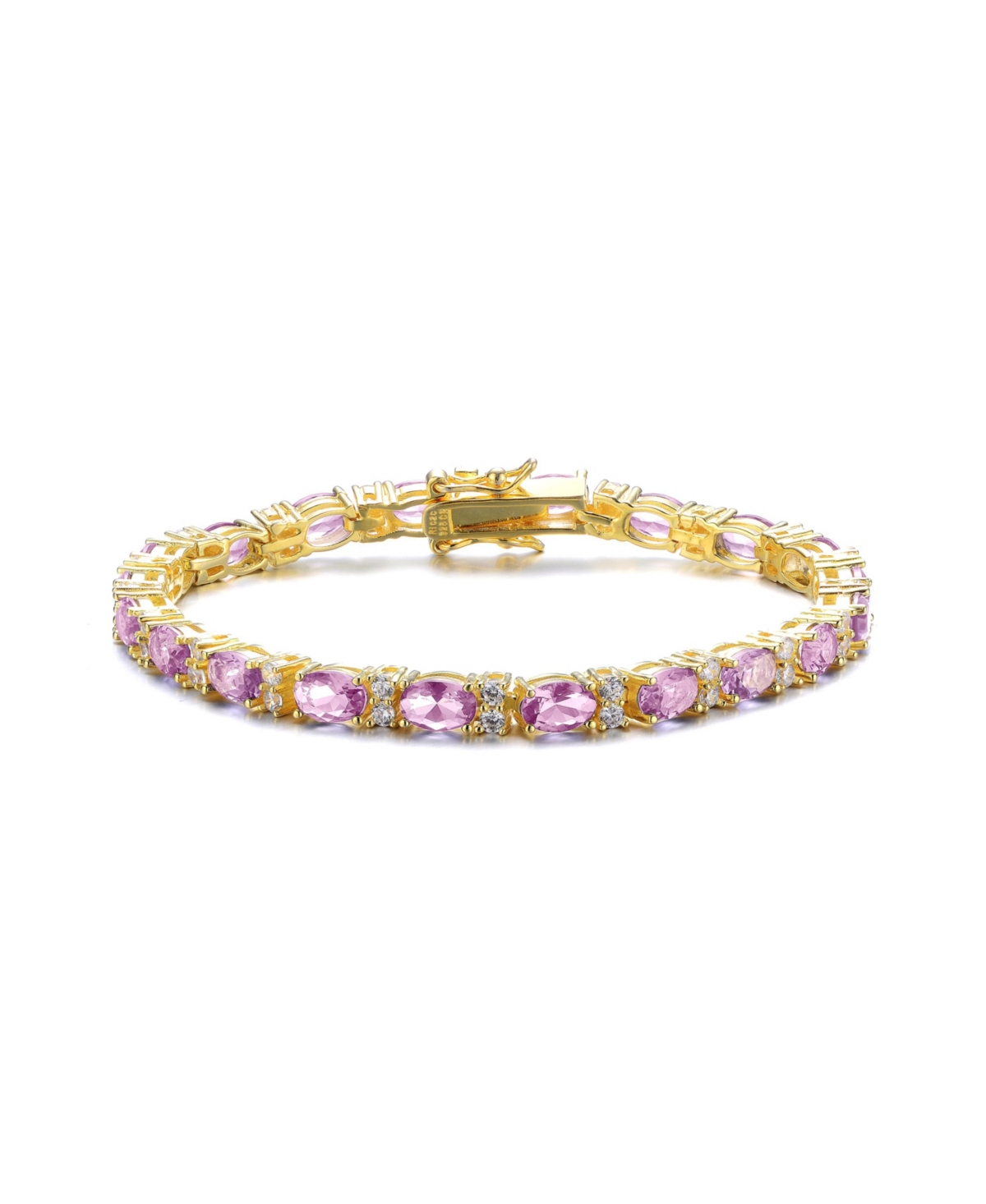 Click here for Sterling Silver with Colored Cubic Zirconia Tennis... prices
