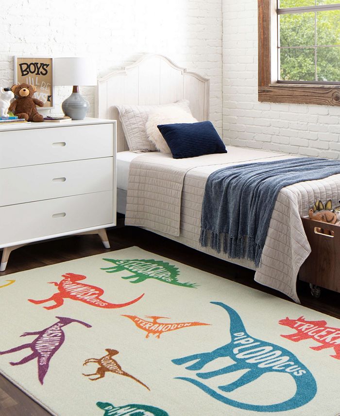 Mohawk Prismatic Dinosaurs Kids Rug 8' x 10' Area Rug - Macy's
